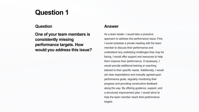 Situational Questions for Team Leader Interviews in BPO with Sample ...