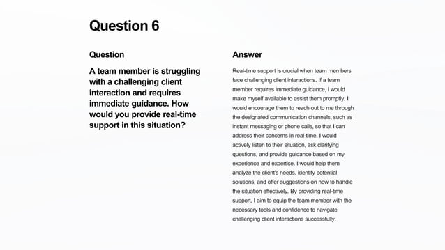Situational Questions for Team Leader Interviews in BPO with Sample ...