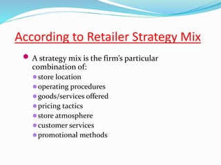 Situational Analysis and Types of Retail Institutes | PPT