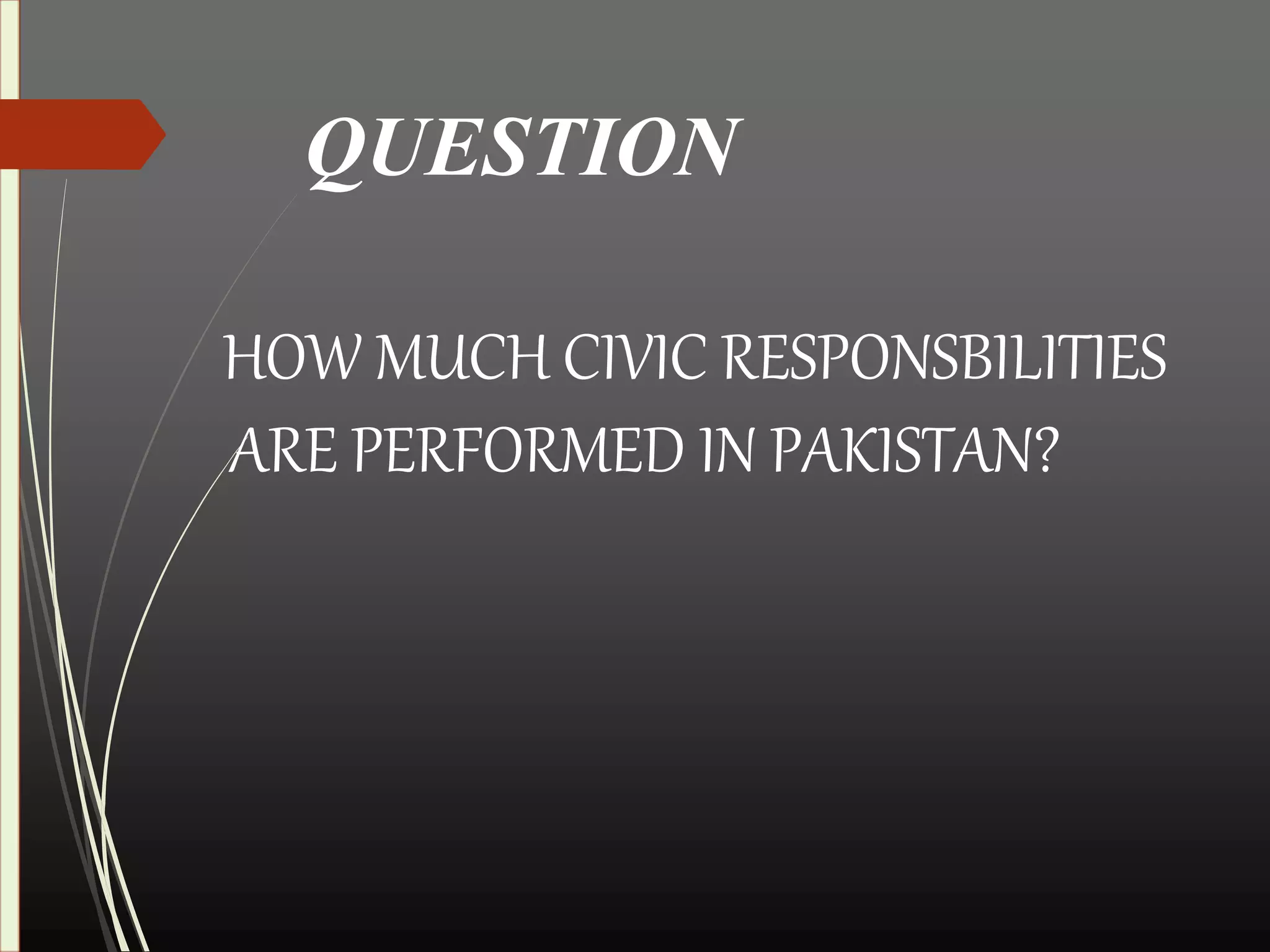 Situational analysis on civic role and responsibilities as a citizen | PPT