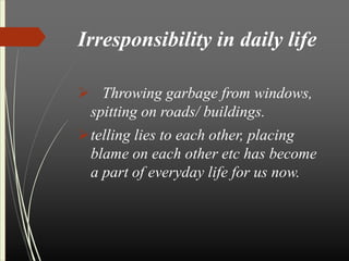 Situational analysis on civic role and responsibilities as a citizen | PPT