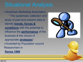 Situational analysis in health care industry | PPTX