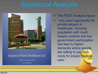 Situational analysis in health care industry | PPT