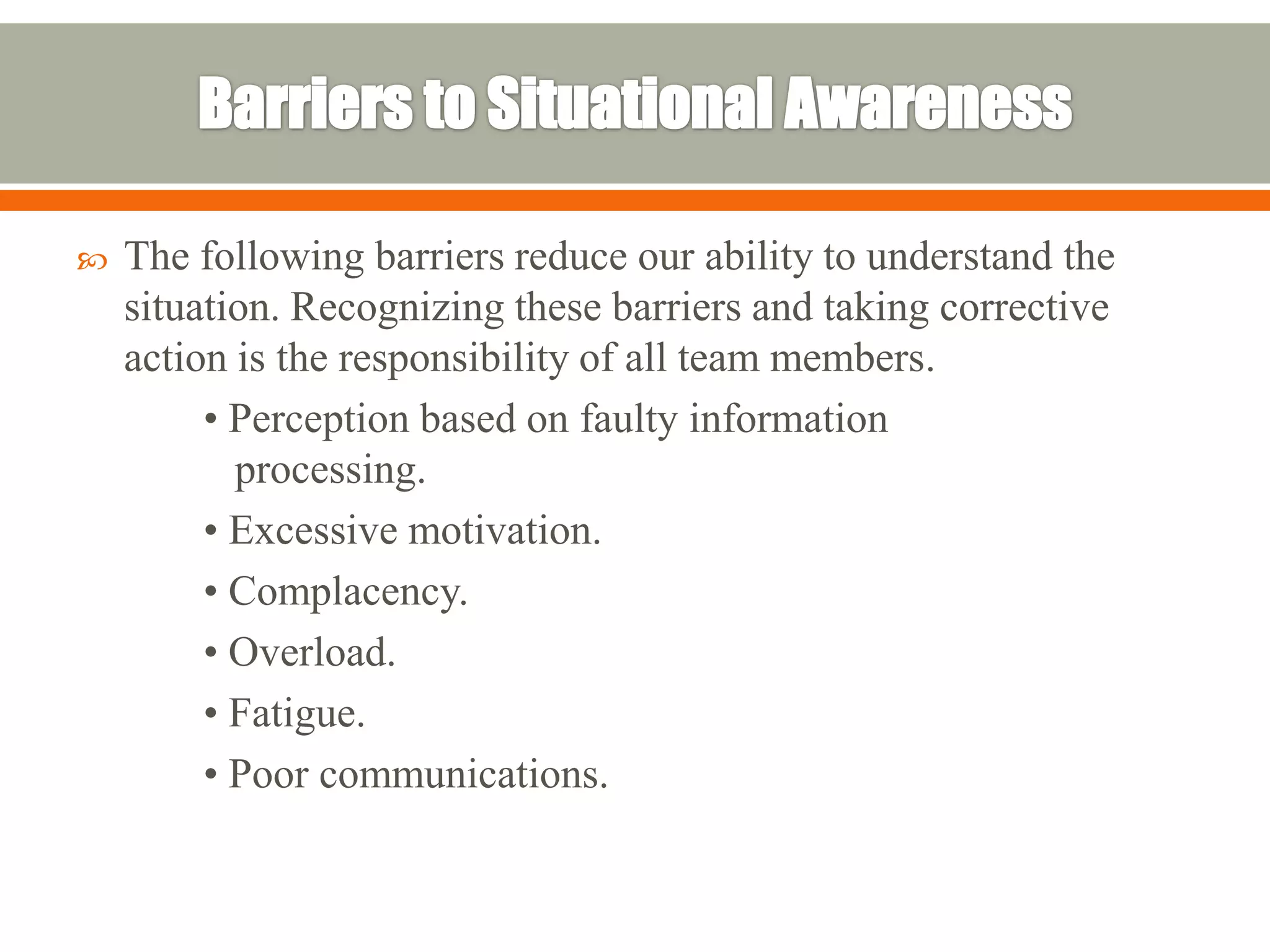 Situational awareness | PPTX