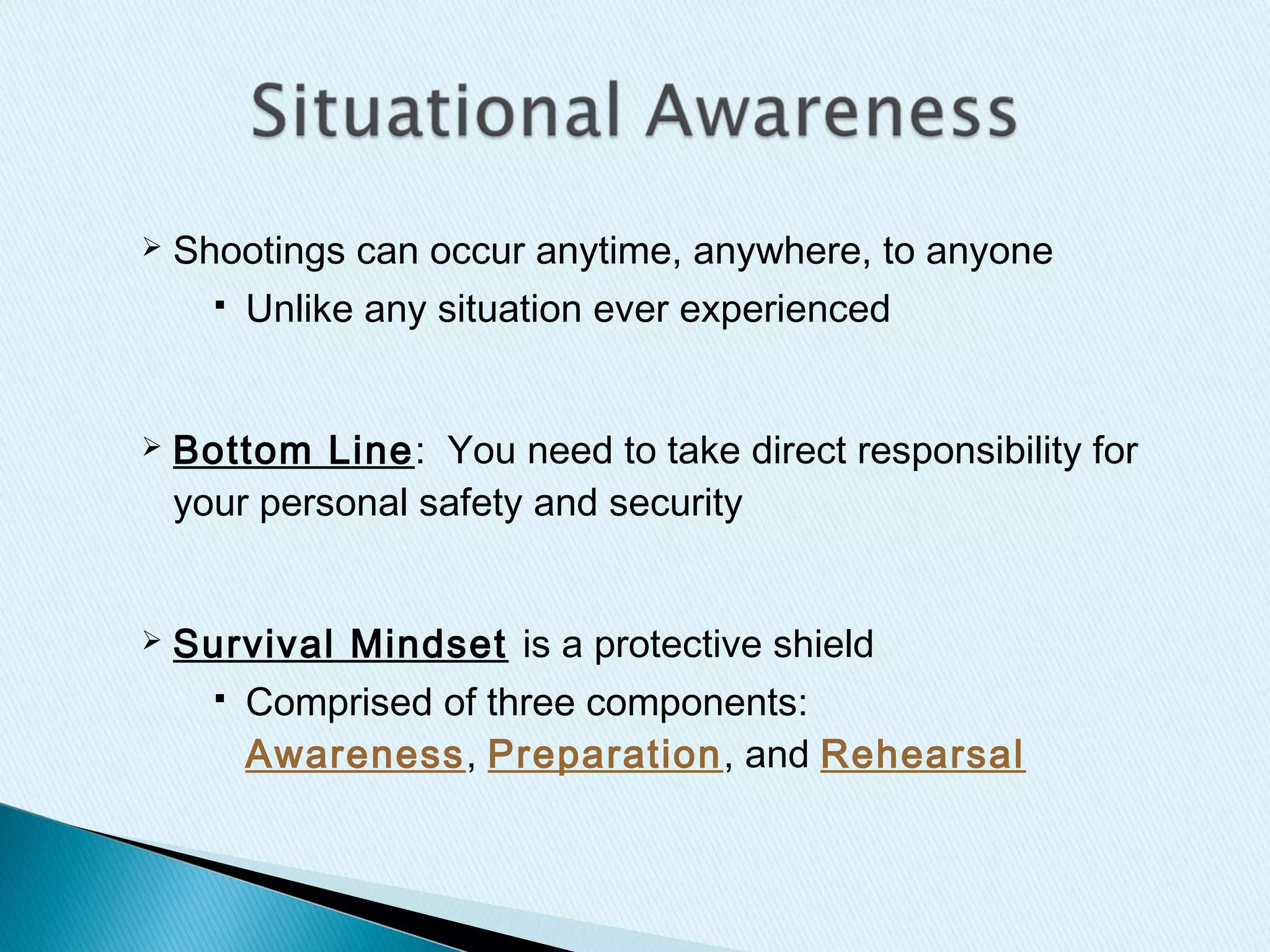 Situational awareness | PPT