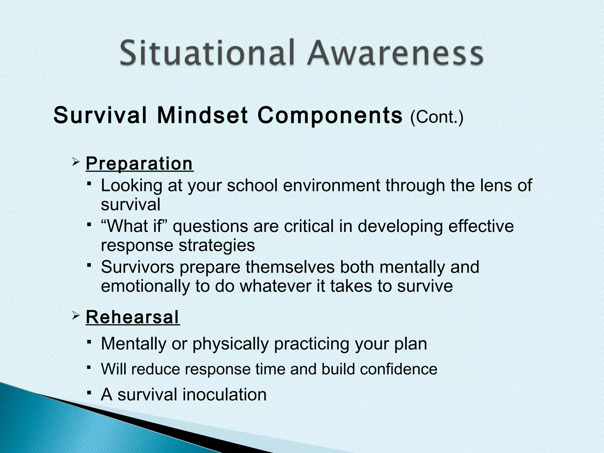 Situational awareness | PPT