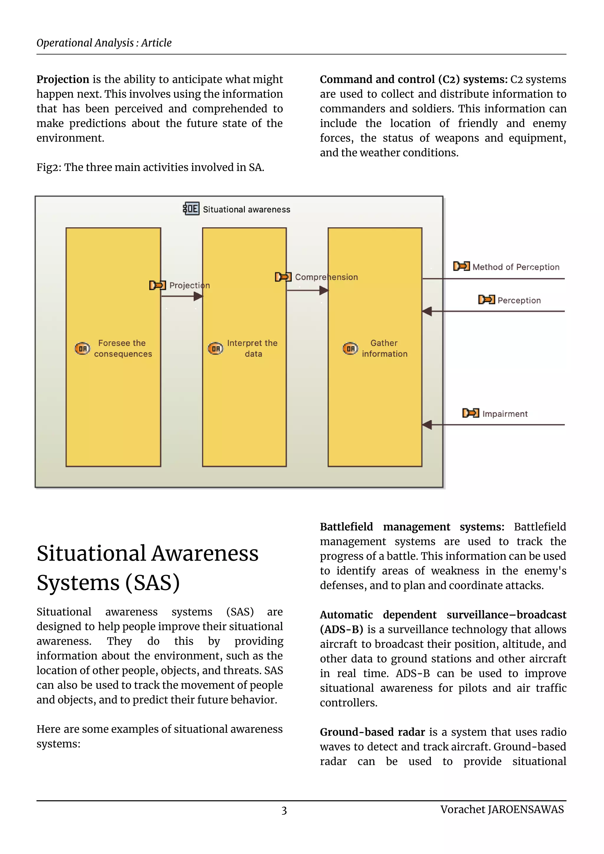 Situational Awareness | PDF