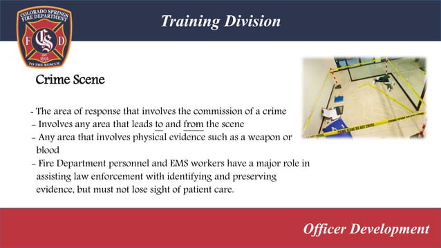 Situational awareness crime scenes | PPT