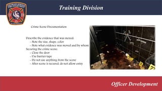 Situational awareness crime scenes | PPT