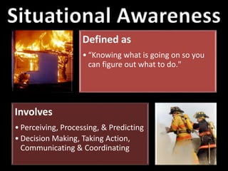 Firefighter Situational Awareness Powerpoint