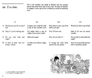 Situational dialogues eating | PPT