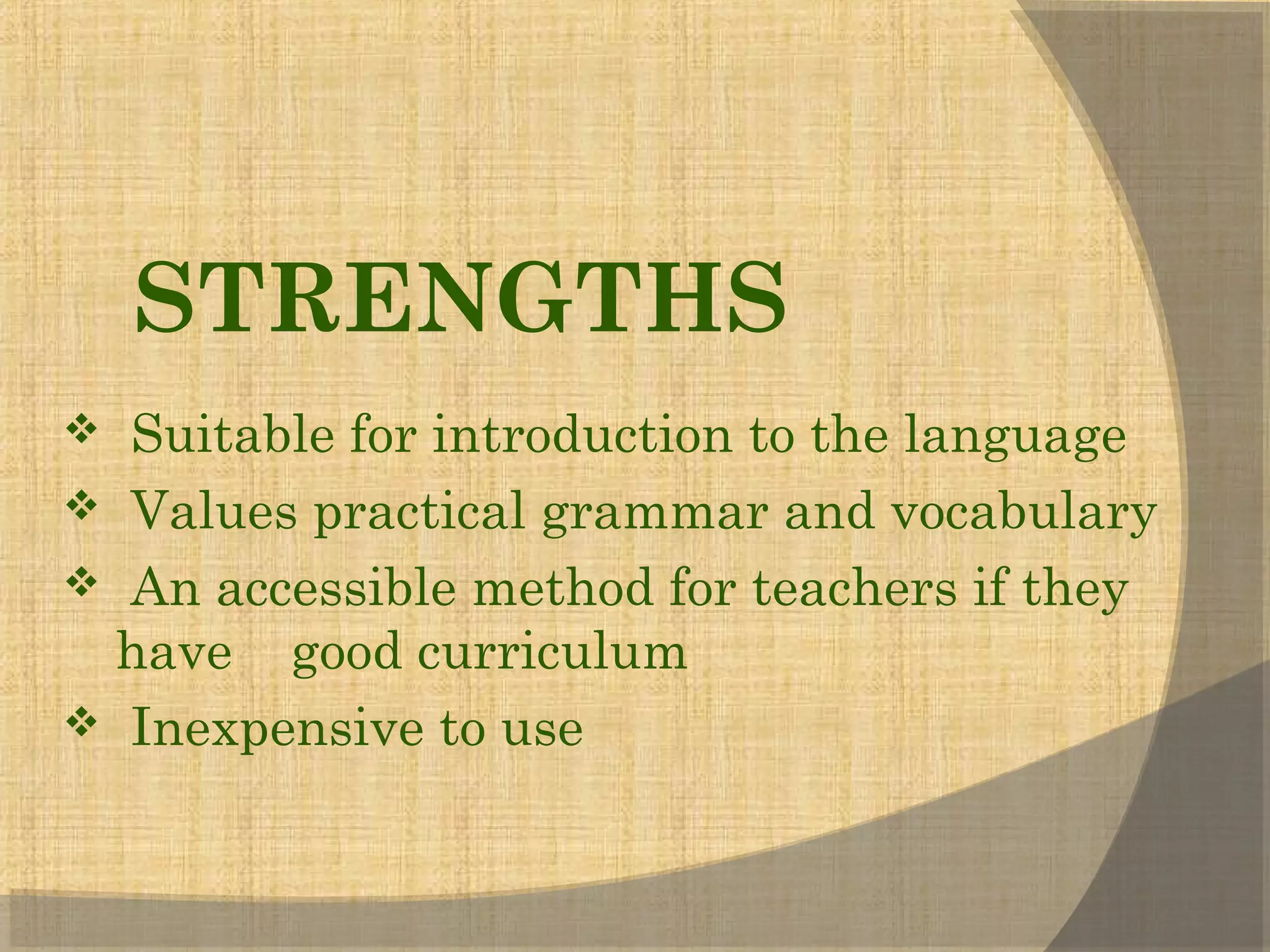 Situational language teaching | PPT