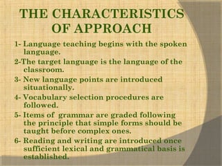 Situational language teaching | PPT