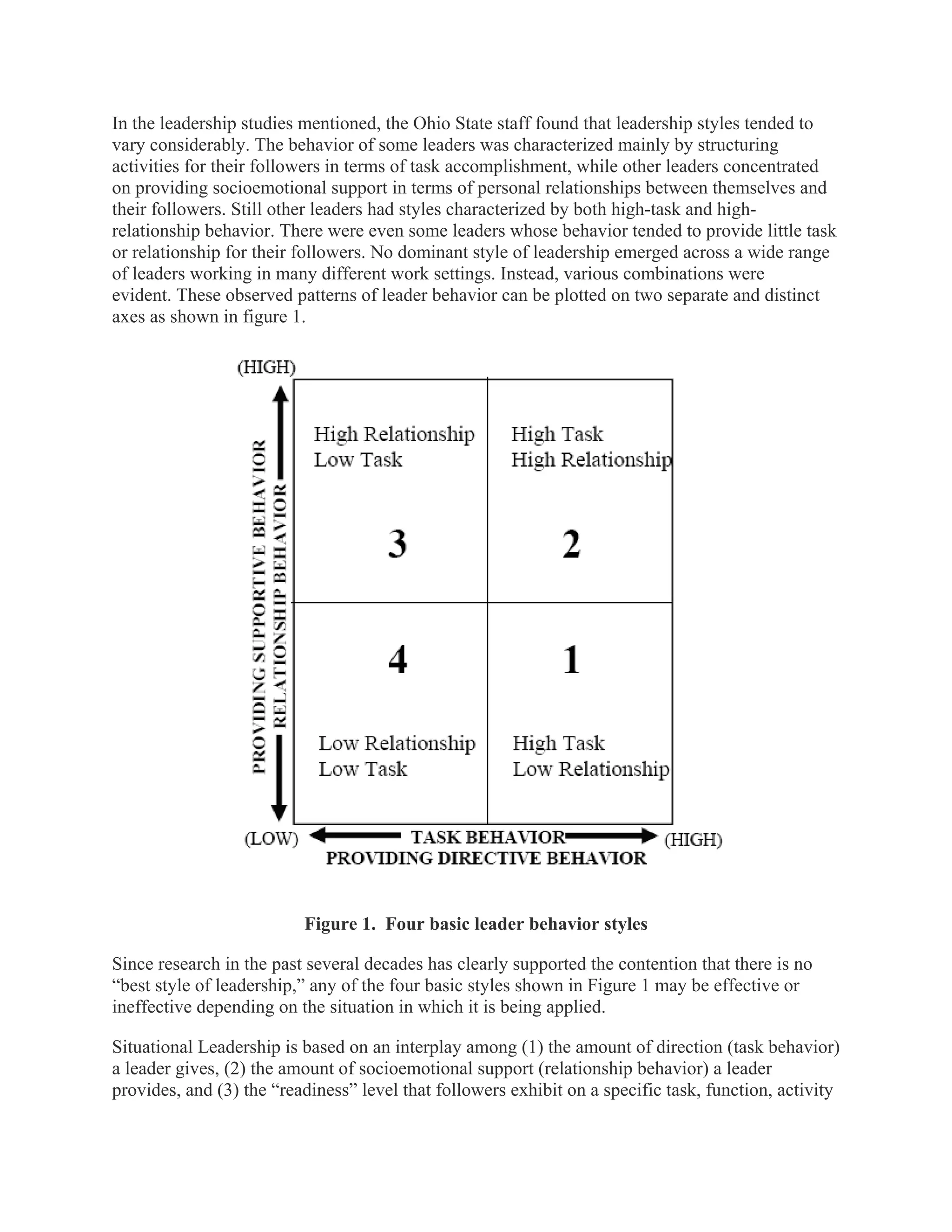 Situational leadership | PDF