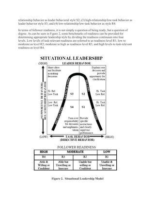 Situational leadership | PDF | Parenting | Family and Relationships