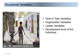 Situational leadership | PDF