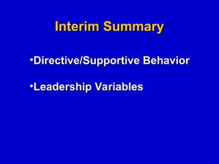 Situational Leadership presentation in s | PPT