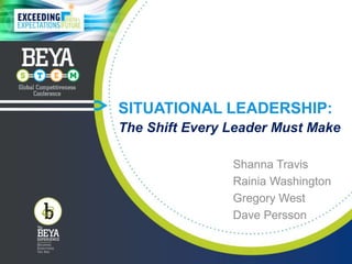 Situational Leadership: The Shift Every Leader Must Make to be Effective | PPT