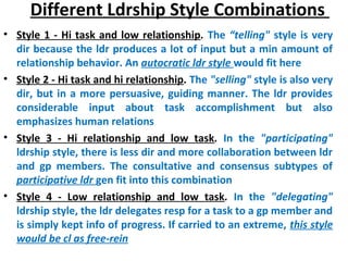 Situational leadership | PPT | Business | Business and Finance