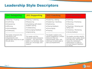 Situational Process Training, Coaching, Consulting, Support Model | PPT