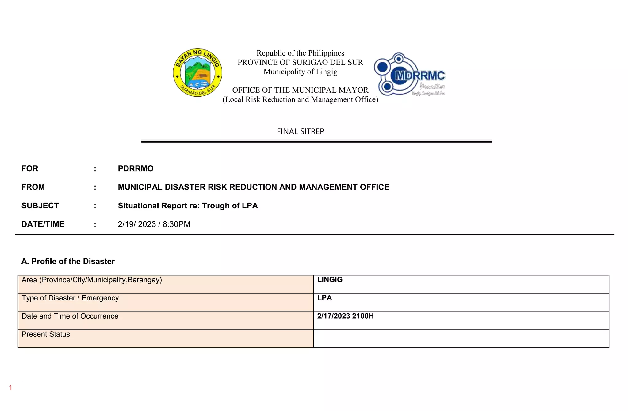 Situational Report (LPA 2-17-23)for PDRRMO (1).docx