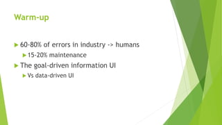 Situation awareness in HCI | PPTX | Computing | Technology & Computing