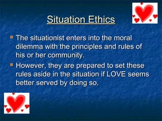 Situation ethics powerpoint | PPT