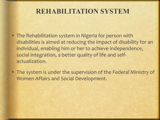 Situation of People with Disability | PPTX