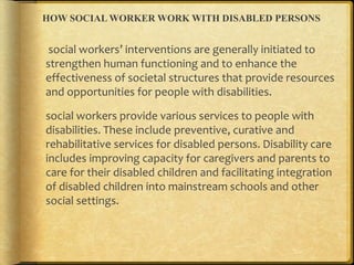 Situation of People with Disability | PPTX