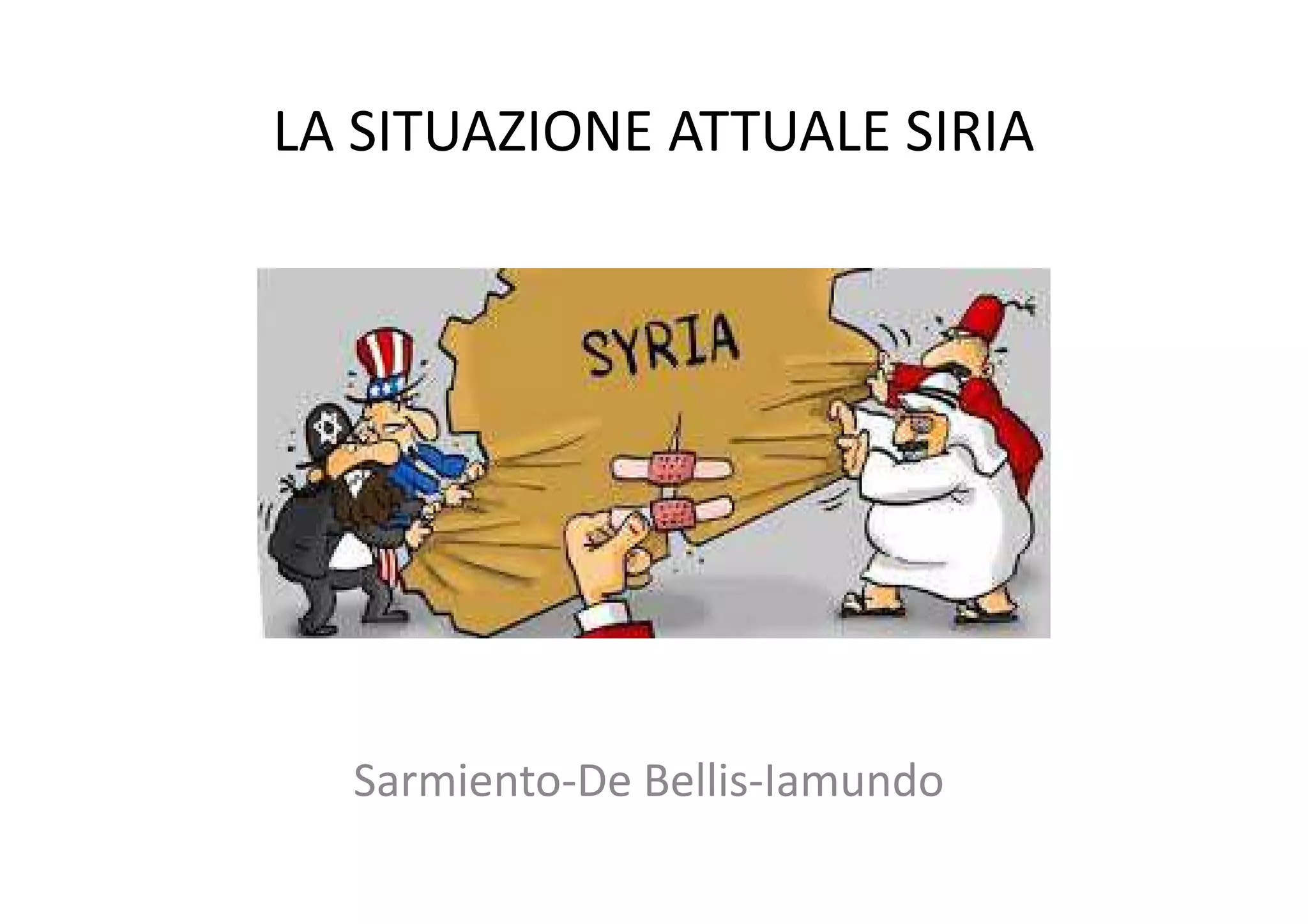 Situazione attuale Siria | PDF