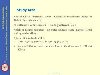 Hydrological Analysis Based of Supply and Demand of Kavre Valley ...