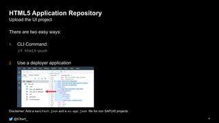 Intro to the HTML5 Application Repository Service | PDF