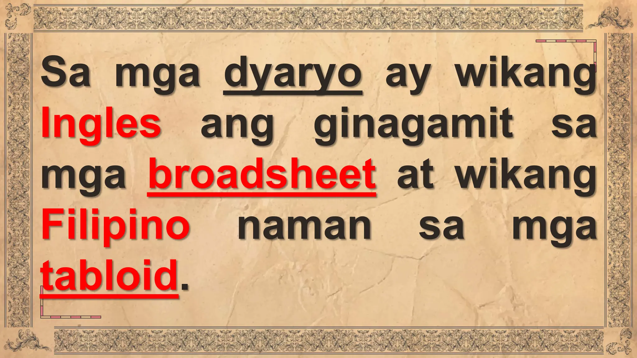 SITWASYONG PANWIKA-RADYO AT DYARYO7.pptx