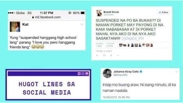 Sitwasyon ng Wikang Filipino sa Fliptop, hugot lines, at pick-up lines ...