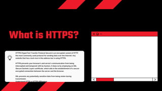 HTTP vs HTTPS Difference | PPT