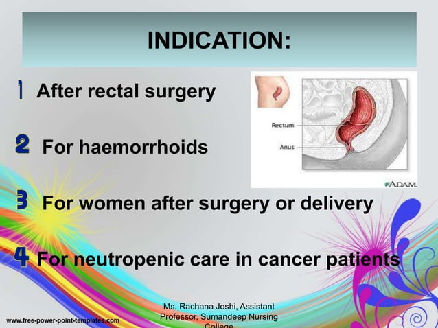 Sitz bath Procedure | PPTX
