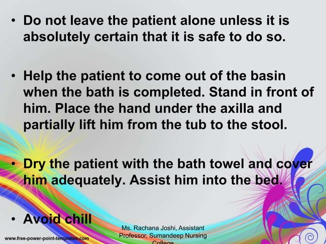 Sitz bath Procedure | PPTX