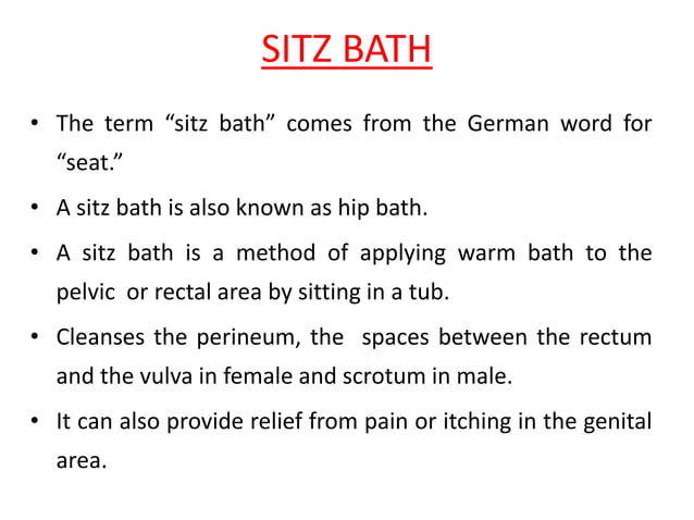 Sitz bath converted | PDF