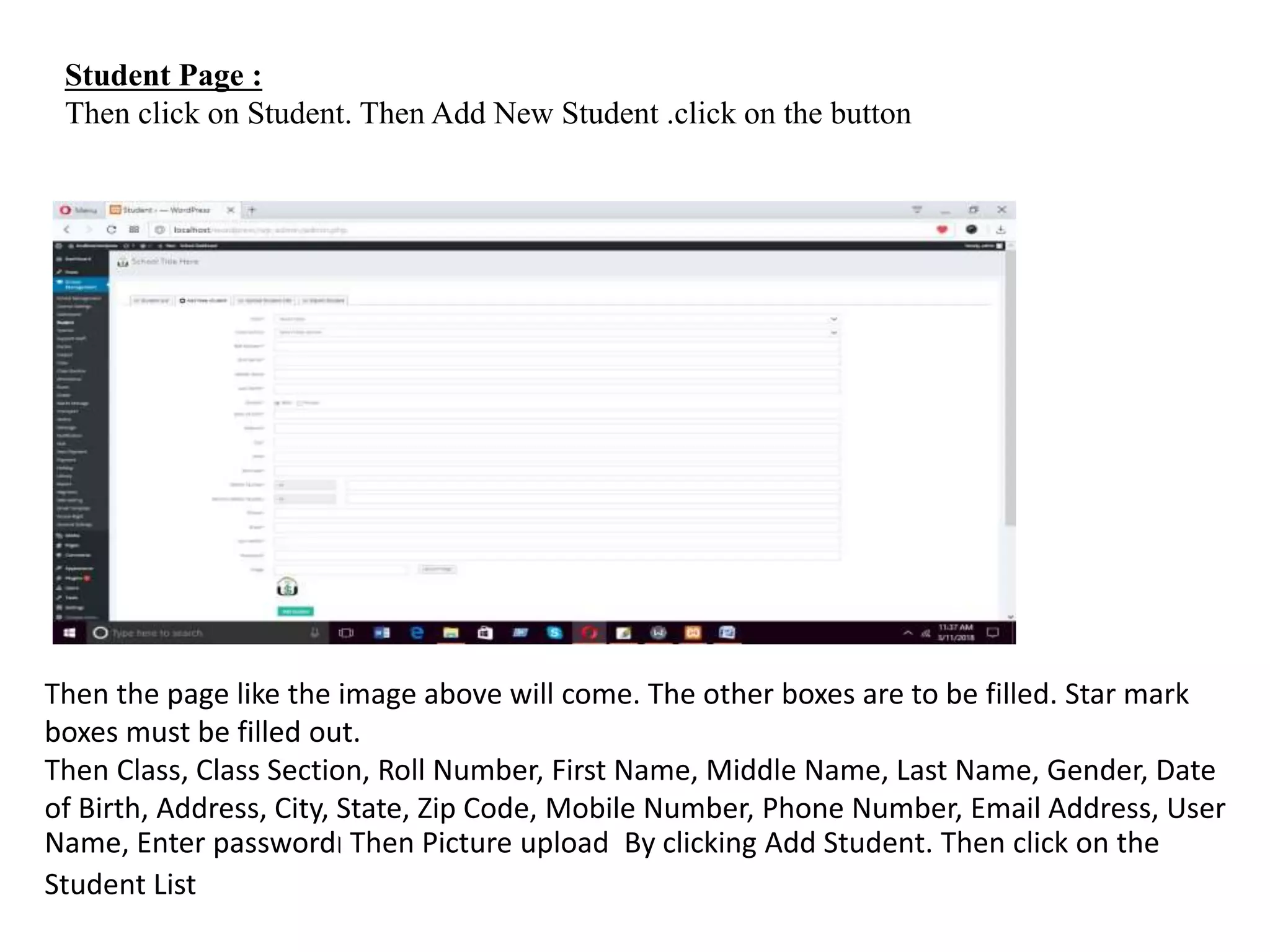 school management system by partha deb nath | PPTX