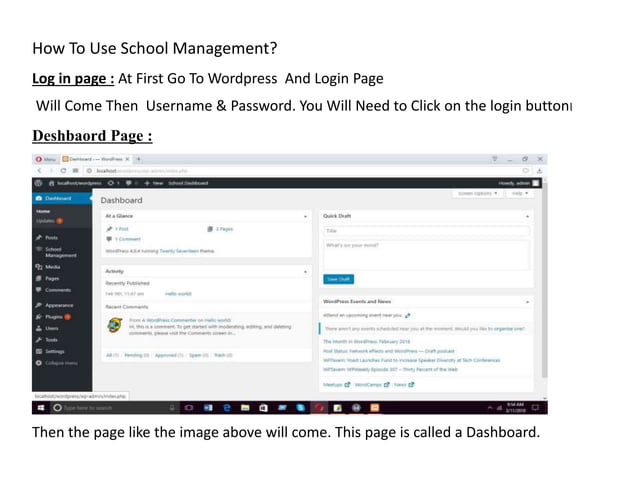 school management system by partha deb nath | PPTX