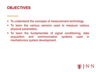 INTRODUCTION TO SENSOR AND INSTRUMENTATION.pptx | Physics | Science