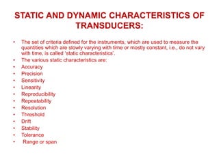 INTRODUCTION TO SENSOR AND INSTRUMENTATION.pptx | Physics | Science