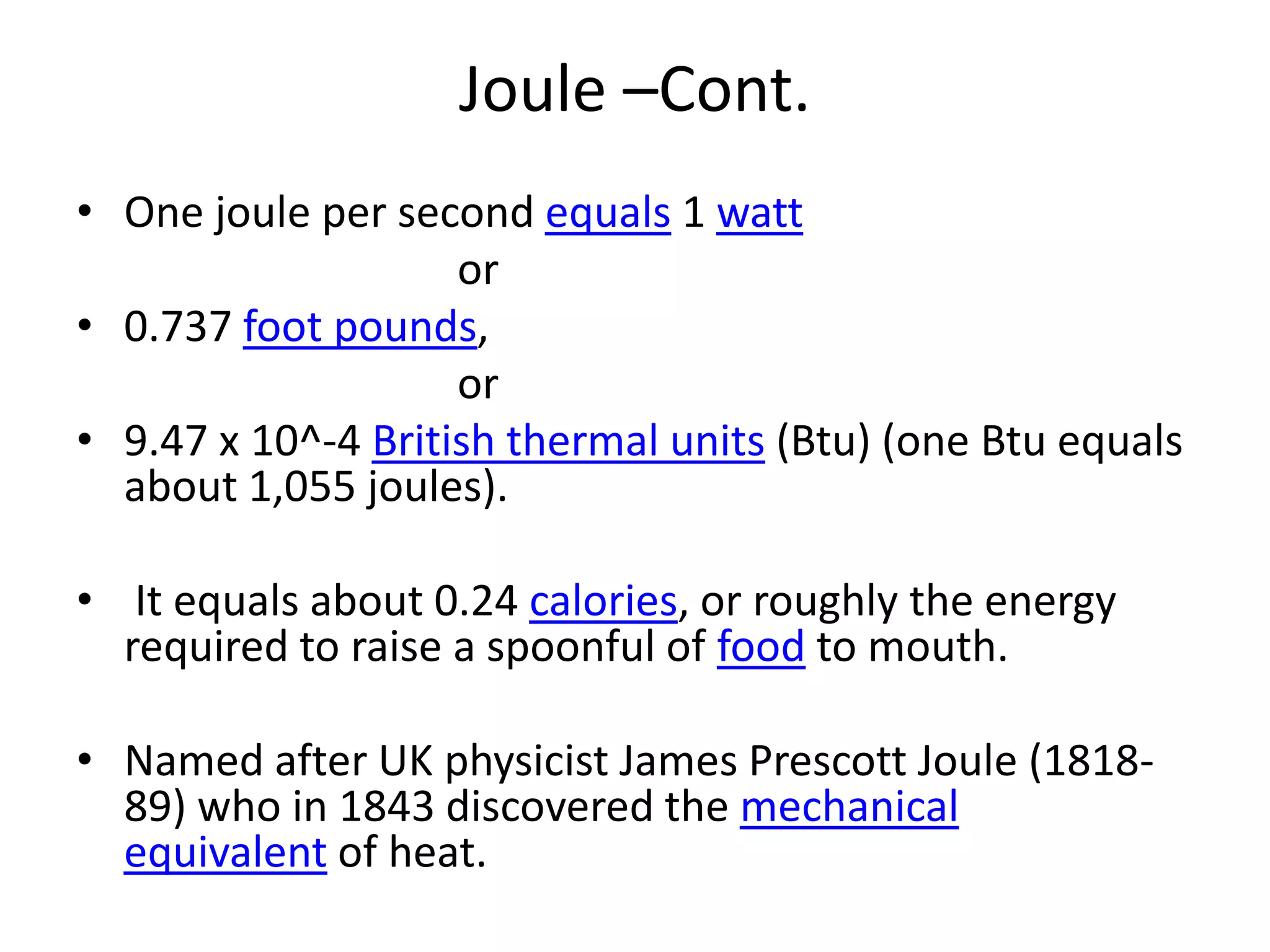 Si units and horse power | PPTX