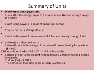 Si units and horse power | PPT