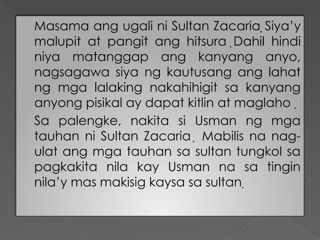 Si Usman Ang Alipin Kuwentong Bayan.pptx