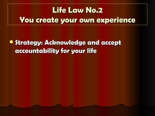 10 LAWS OF LIFE | PPT