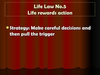 10 LAWS OF LIFE | PPT
