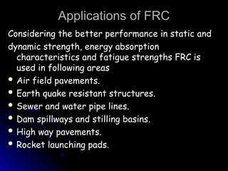 PERFORMANCE ENHANCEMENT OF FIBRE REINFORCED CONCRETE FRAMES UNDER ...