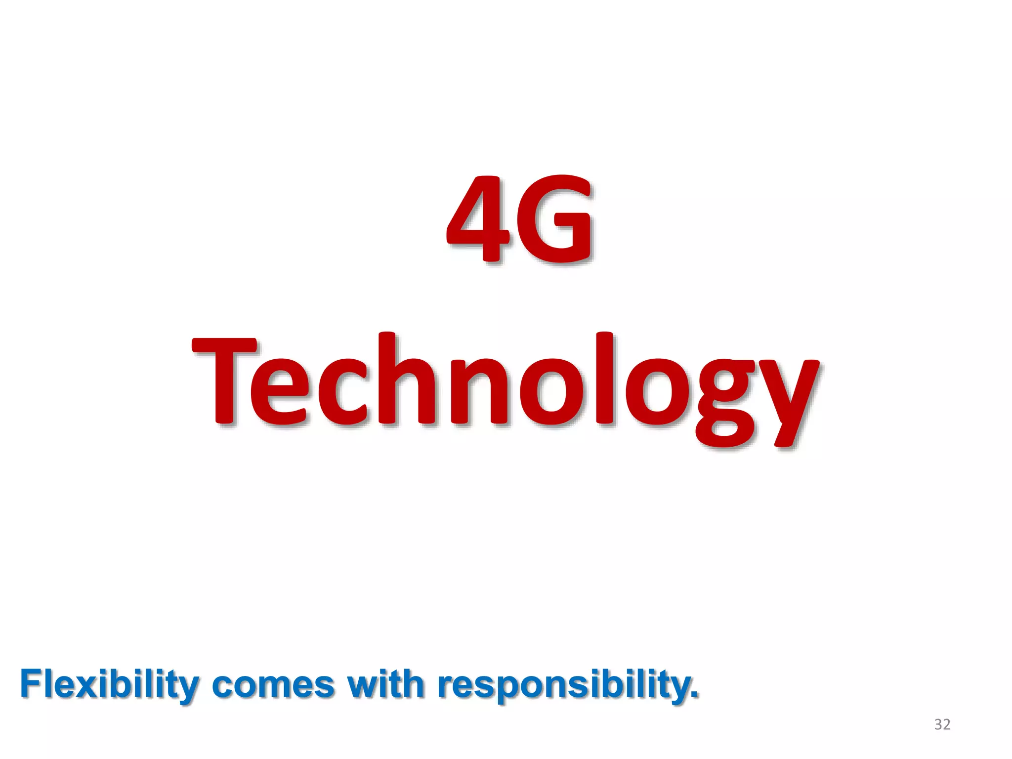 Introduction to 4G Network | PPTX