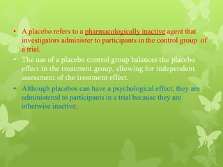 Blinding Techniques | PPTX